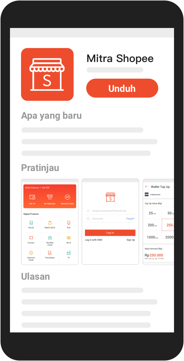 Mitra Shopee: Jual Pulsa, Voucher Game Harga & Komisi Terbaik!